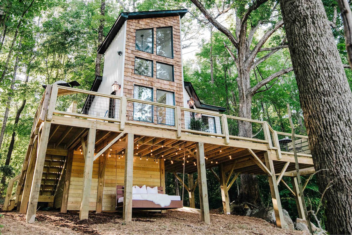 Treehouse Rentals in NC: 8 Ways to Camp in the Canopy | Field Mag