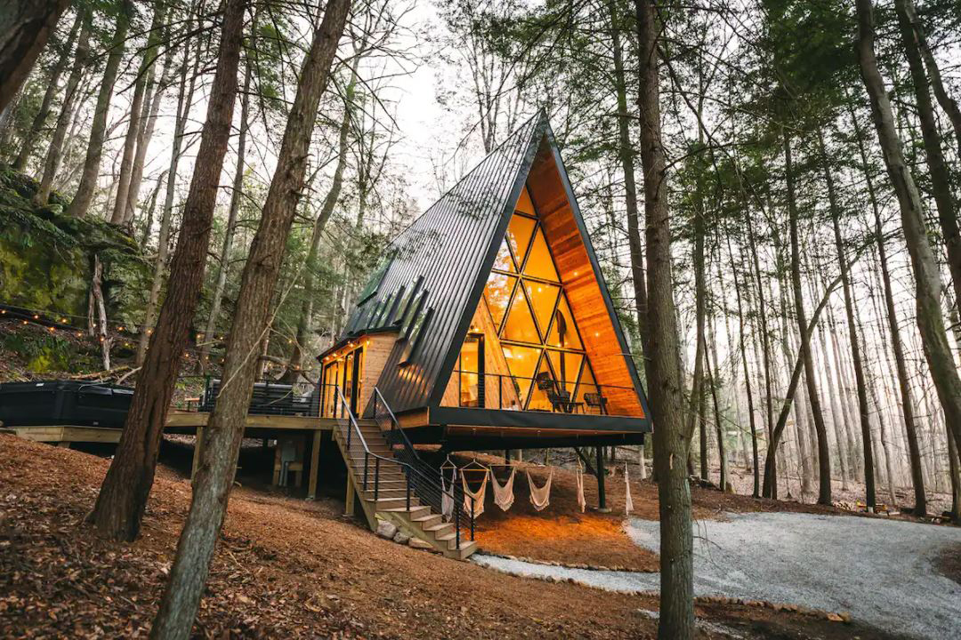 16 Best A-Frame Cabin Rentals on Airbnb & VRBO | 2024 | Field Mag