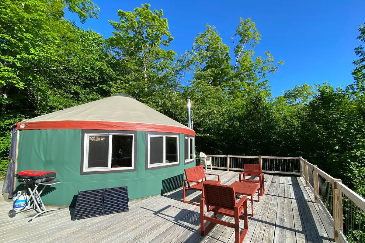 Glamping New Hampshire: 10 Best Yurts, Tents & Cabins | Field Mag