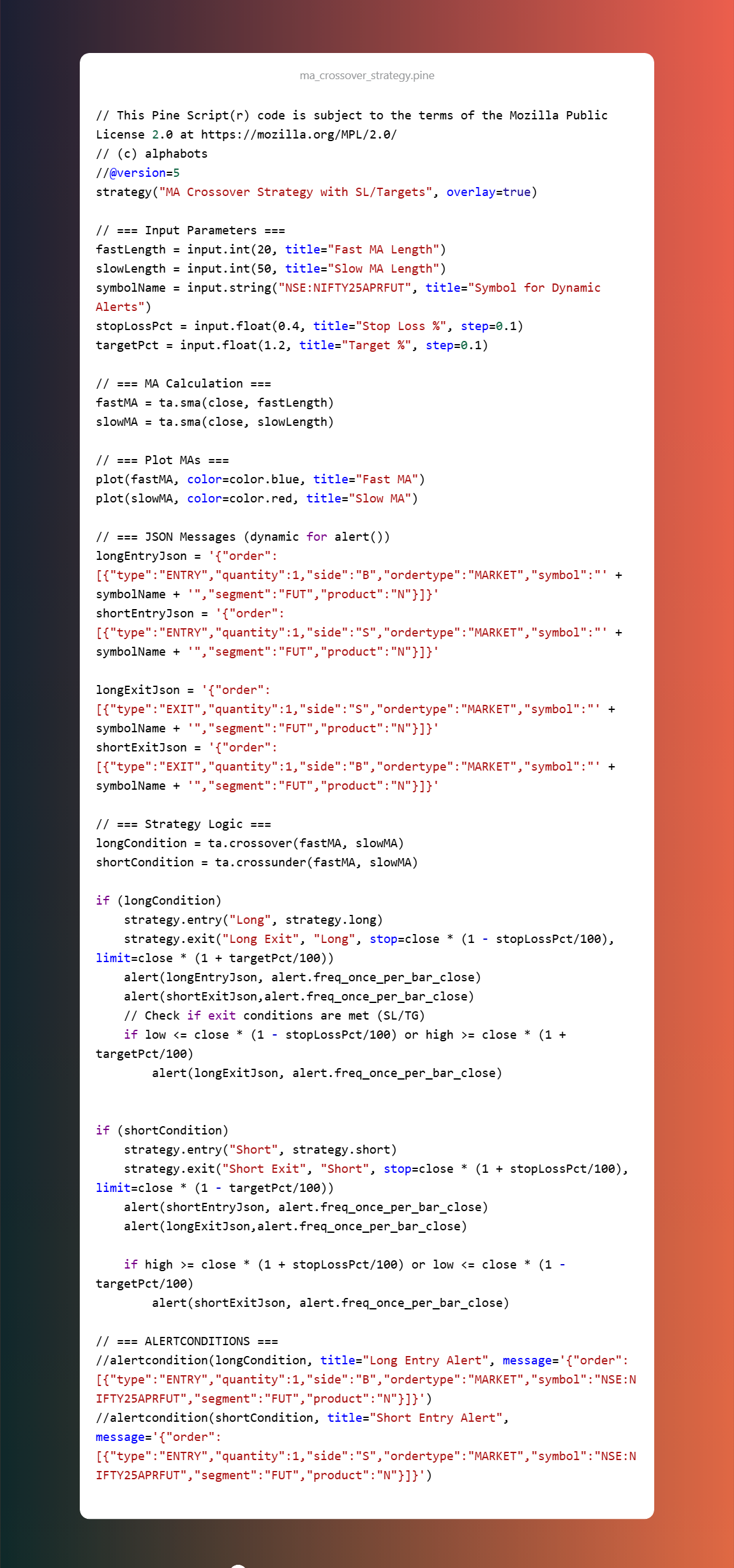 Create Custom Trading Signals with AlphaBots’ Webhook Automation