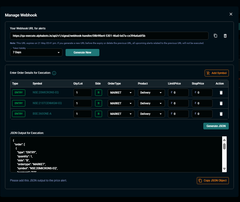 Create Custom Trading Signals with AlphaBots’ Webhook Automation