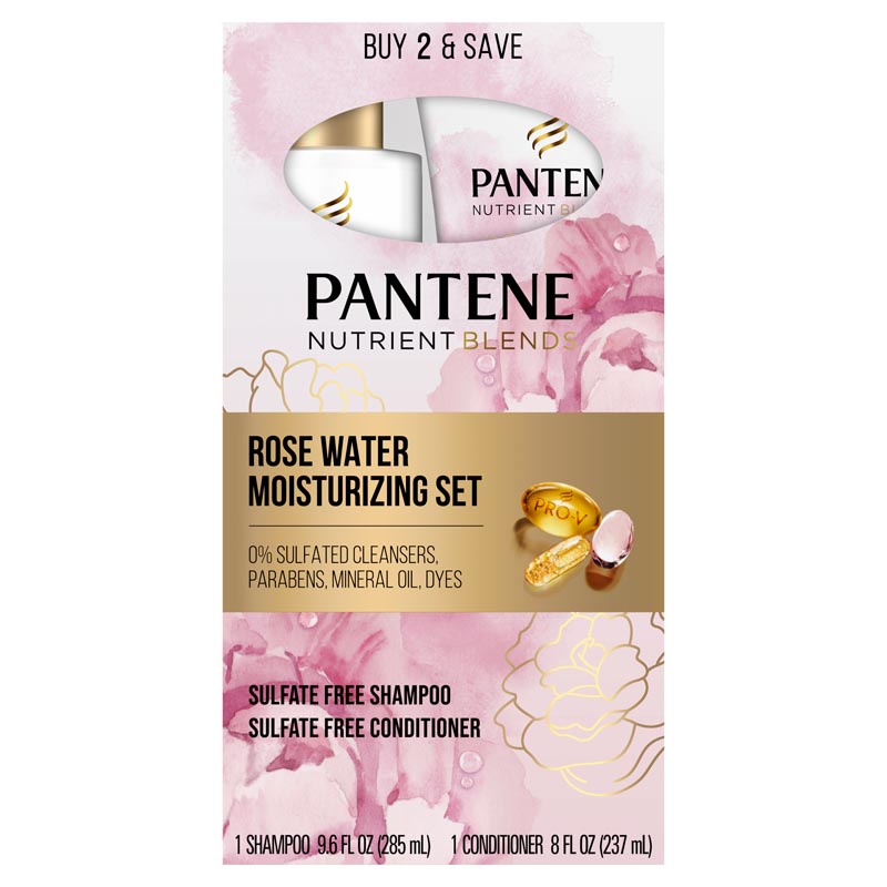 Miracle Moisture Boost Rose Water Sulfate Free Shampoo & Conditioner ...