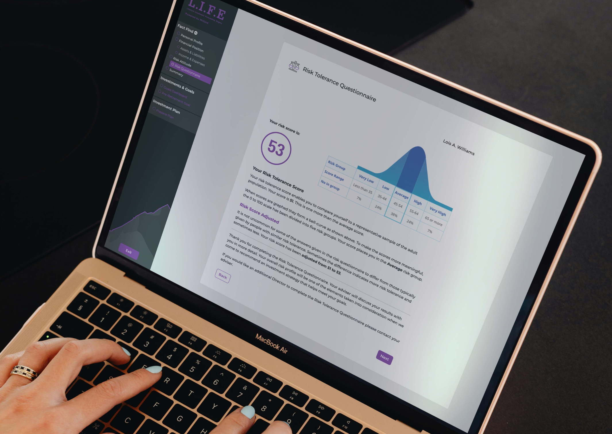 GCD | Advisor Workbench Financial Planning Tool - LIFE