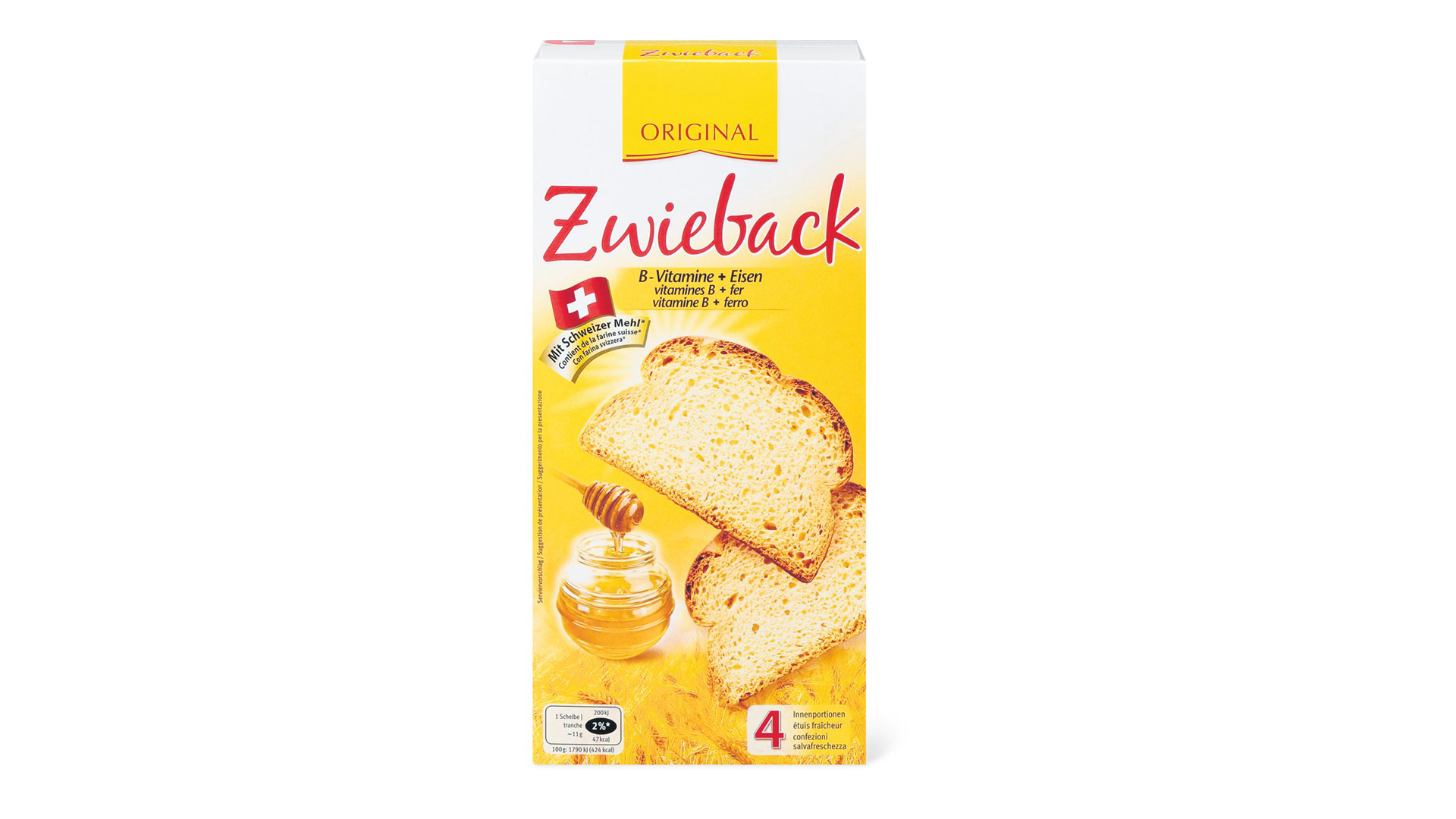 Die Migros ruft «Original» Zwieback B-Vitamine + Eisen zurück | Migros