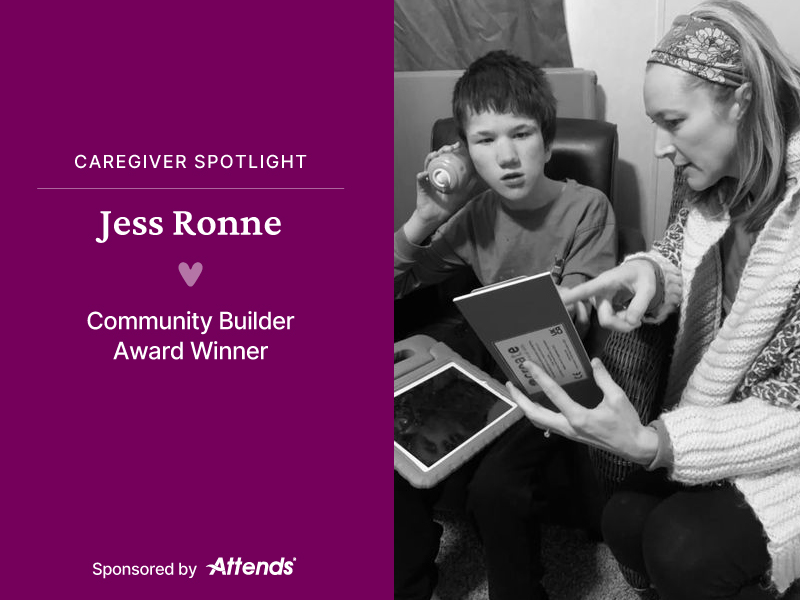 Carewell Community Builder Award: Jess Ronne (Jess Plus the Mess), Founder of The Lucas Project