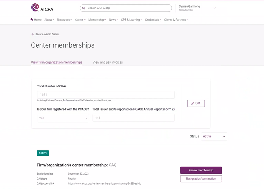 Resources and FAQs to help you renew your firm’s GAQC Membership | Help ...