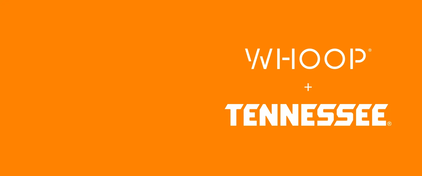 WHOOP to Be Worn by All University of Tennessee Athletes | WHOOP