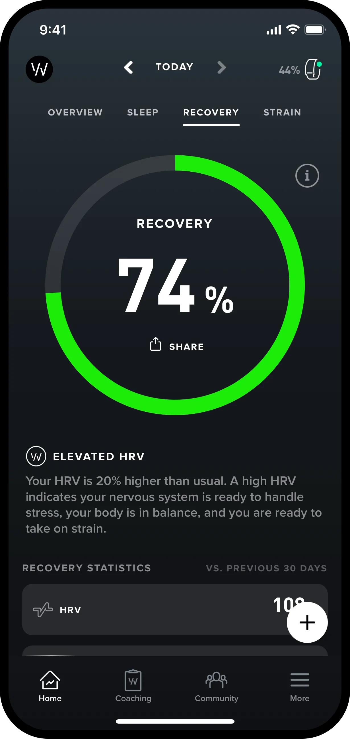 WHOOP FITNESS BAND 4.0 - iDealz
