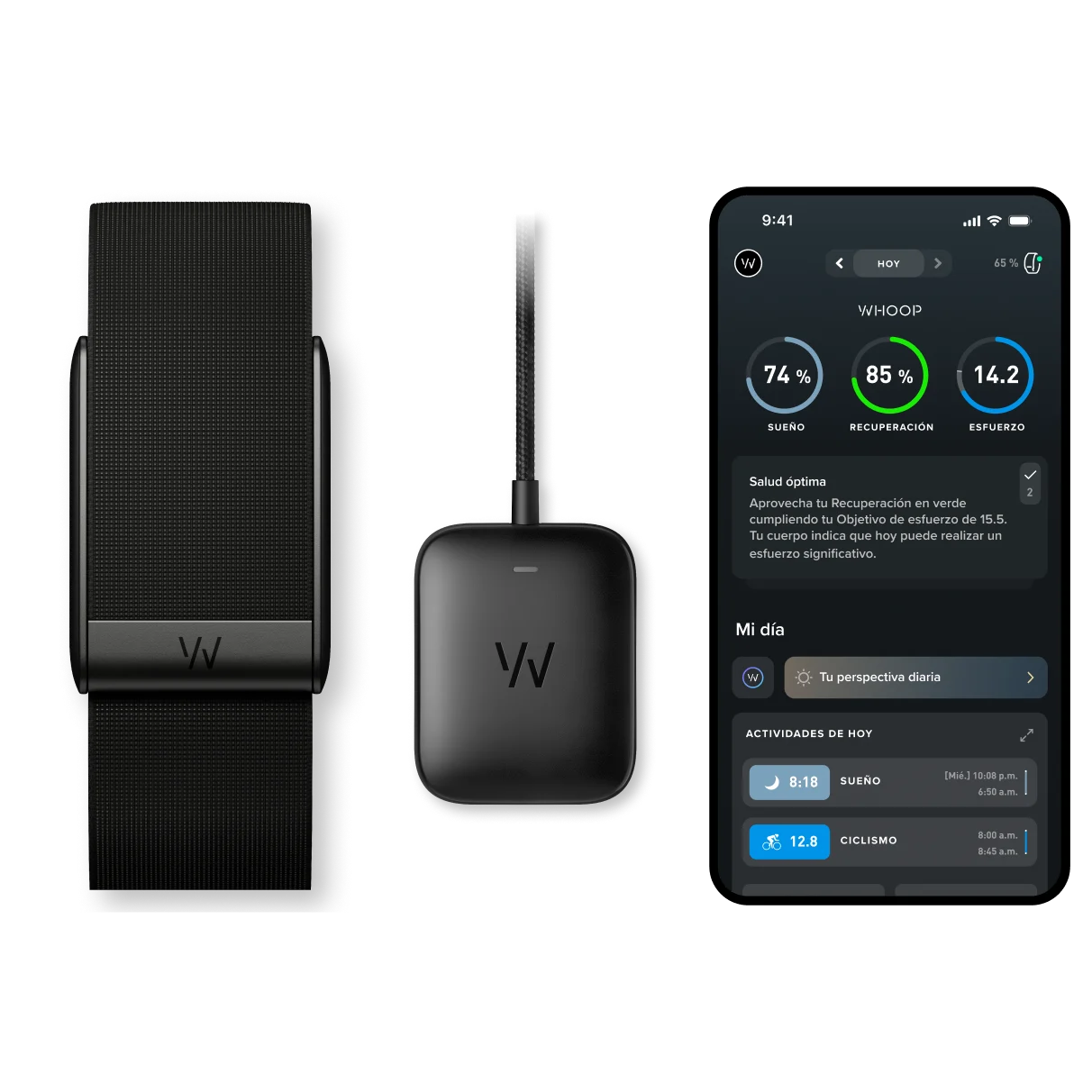 Plan WHOOP One | Seguimiento de sueño, estrés y recuperación