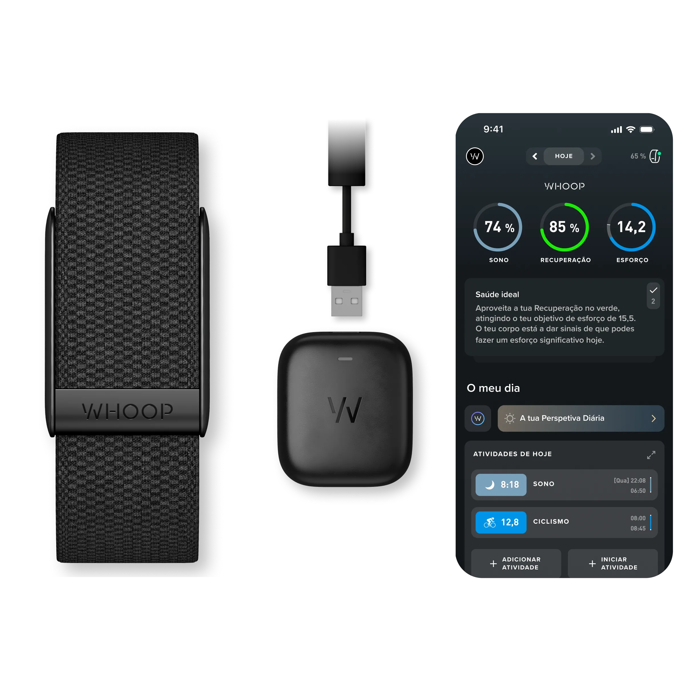 Experimente WHOOP grátis por um mês | Assine agora