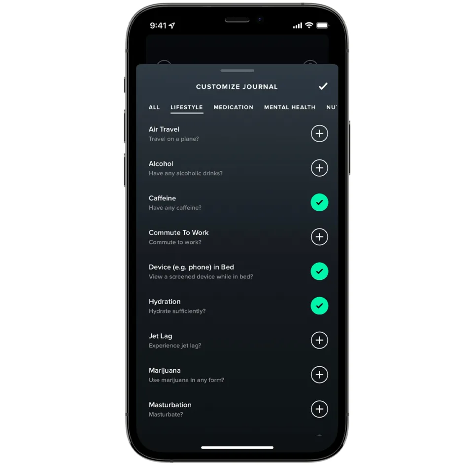 Le Journal WHOOP - WHOOP