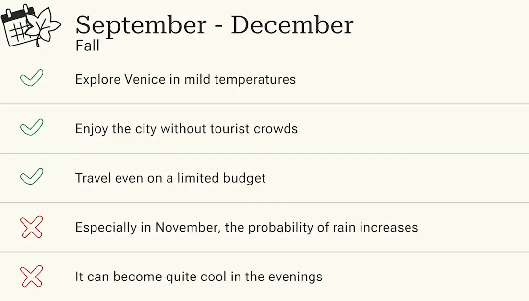 Best Time to Visit Venice: Weather & Tips