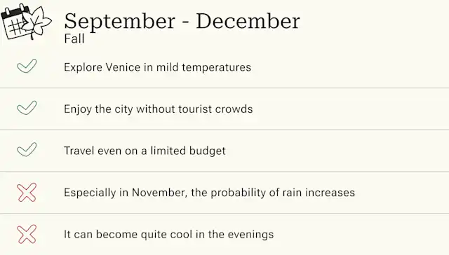 Best Time to Visit Venice: Weather & Tips