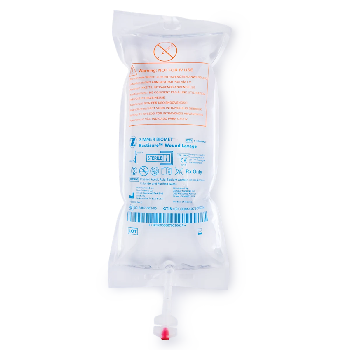 ZNN with Bactiguard Technology | Zimmer Biomet