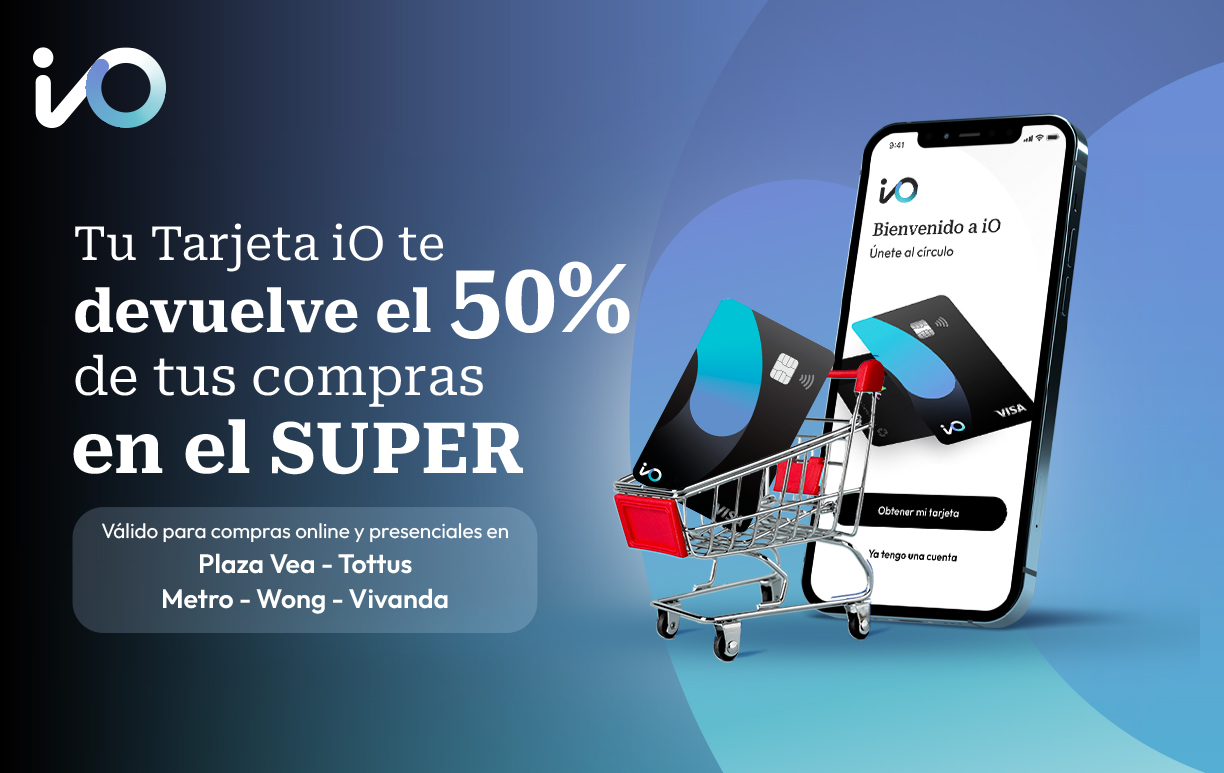¡Obtén tu Tarjeta iO y te devolvemos el 50% de tus compras en ...