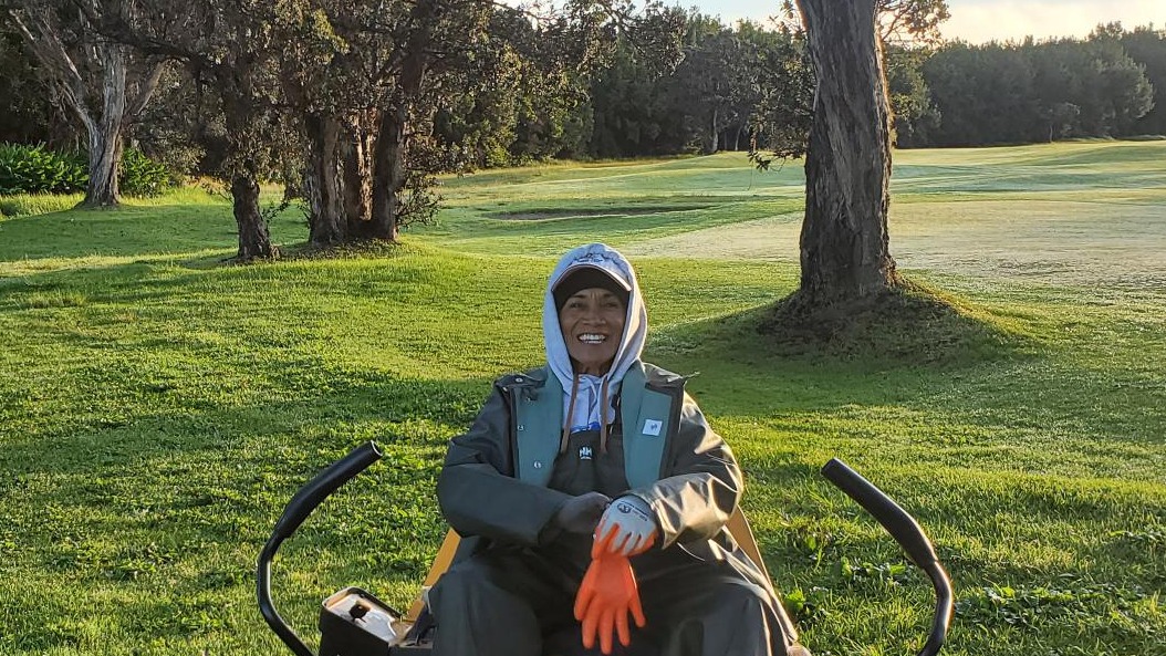Pualani Daniels - Greenskeeper at Volcano Golf Course | Press Release ...