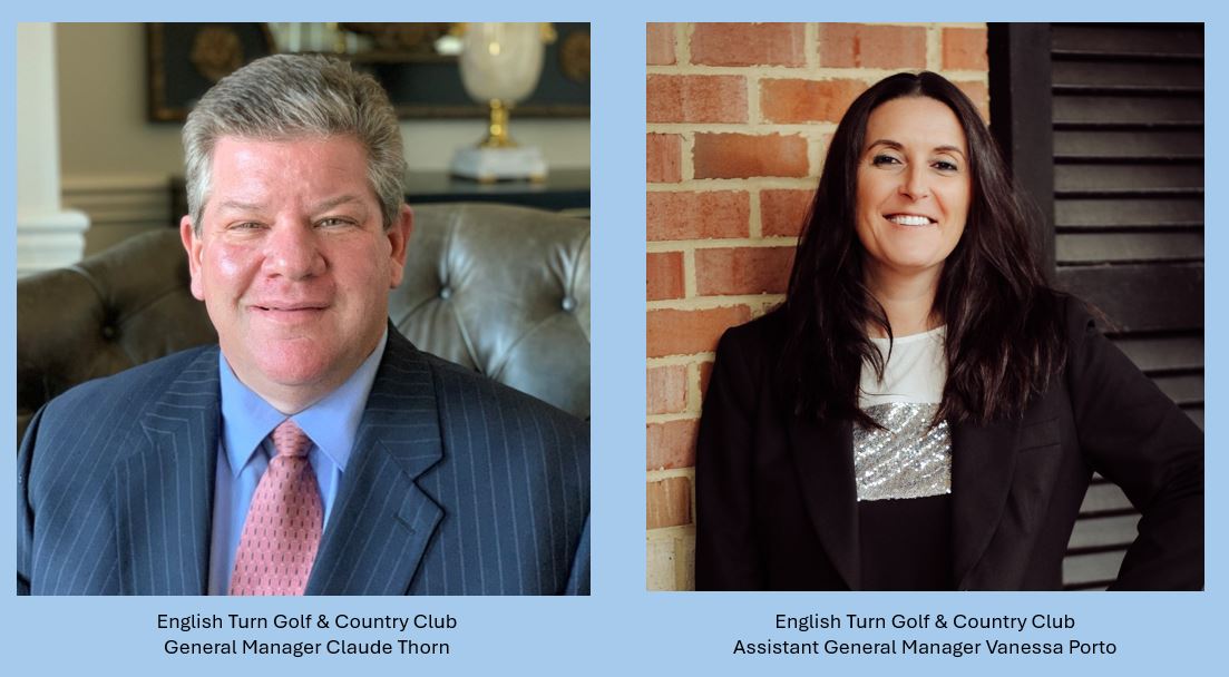 English Turn Golf & Country Club Welcomes New Leadership | Press ...