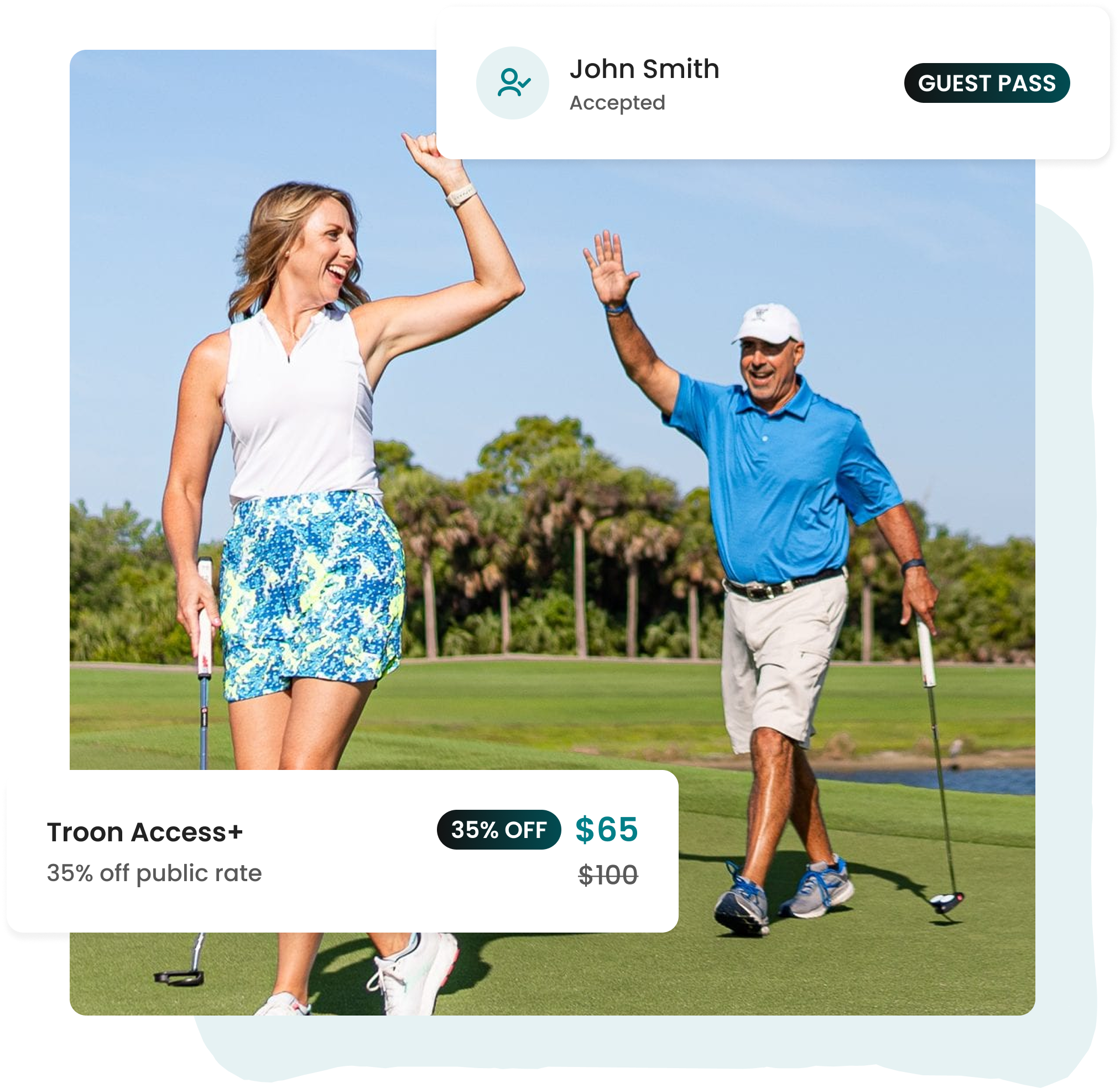 Access Guest Passes | Share Your Premium Rate with Friends | Golf with ...