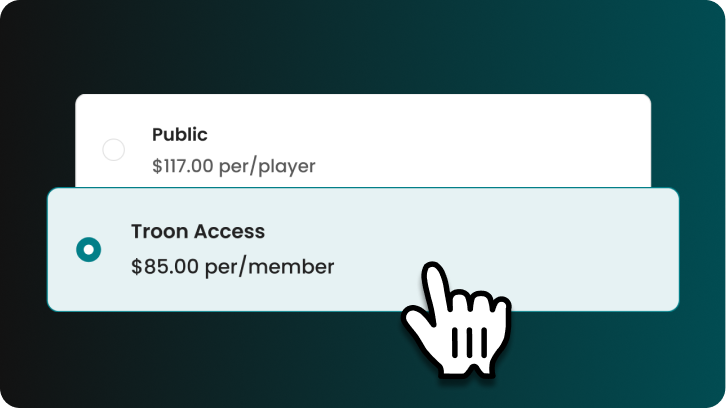 How do I invite a player to a tee time and use an Access Guest Pass ...