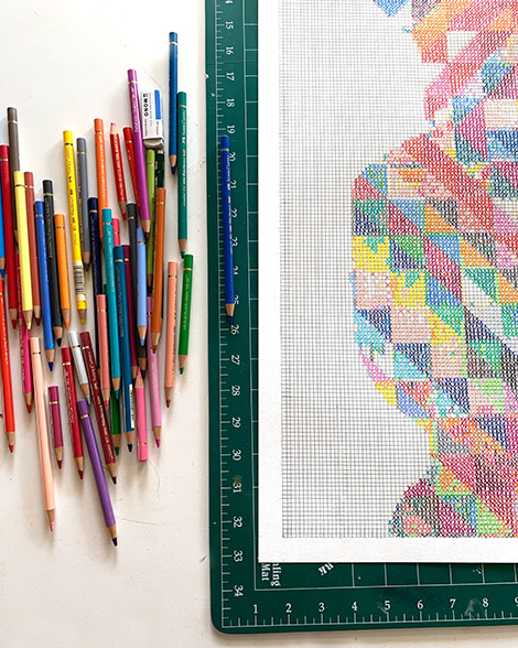 Robert Otto Epstein on 'Grids' - Inside the Studio | Buy Original Art ...