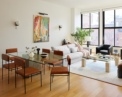 Modern meets vintage in SoHo - At Home | Buy Original Art Online ...