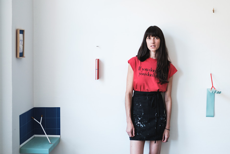 Langdon in residency at Object Limited - Inside the Studio | Buy Original Art Online | Uprise Art