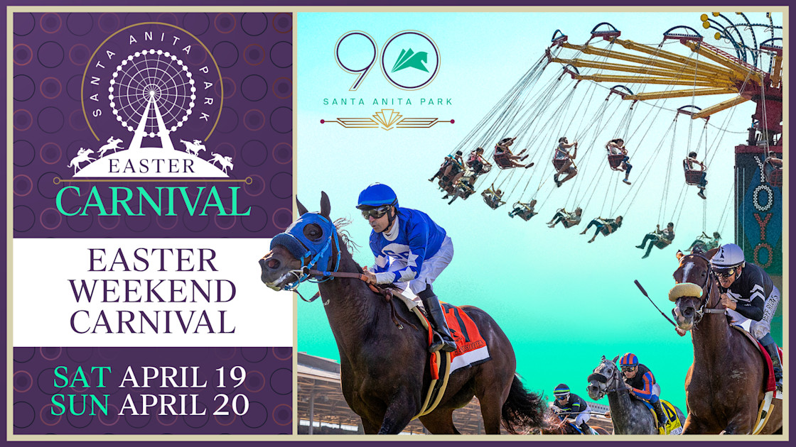 Santa Anita Easter Carnival | Arcadia & Pasadena CA | Santa Anita Park