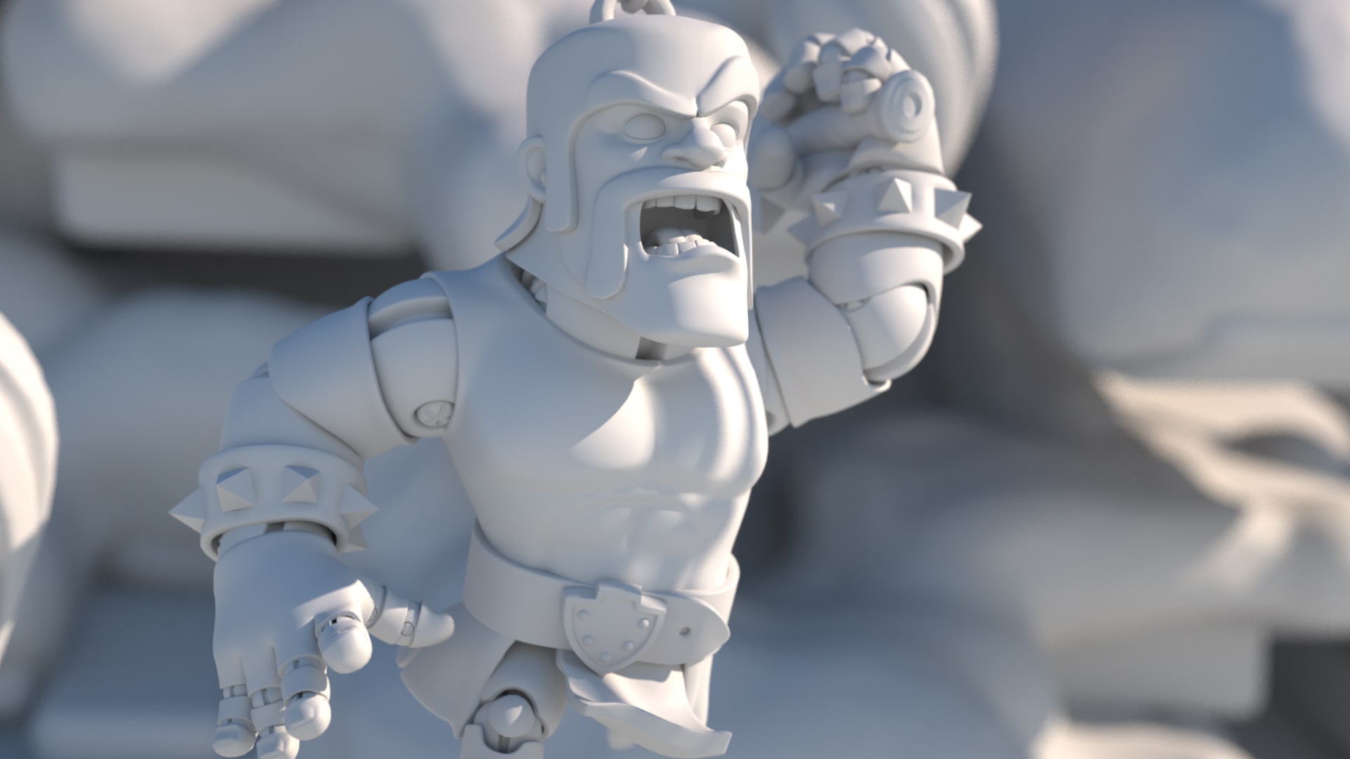 The Clashmas Tree - 3DS Max Figures for Clash of Clans