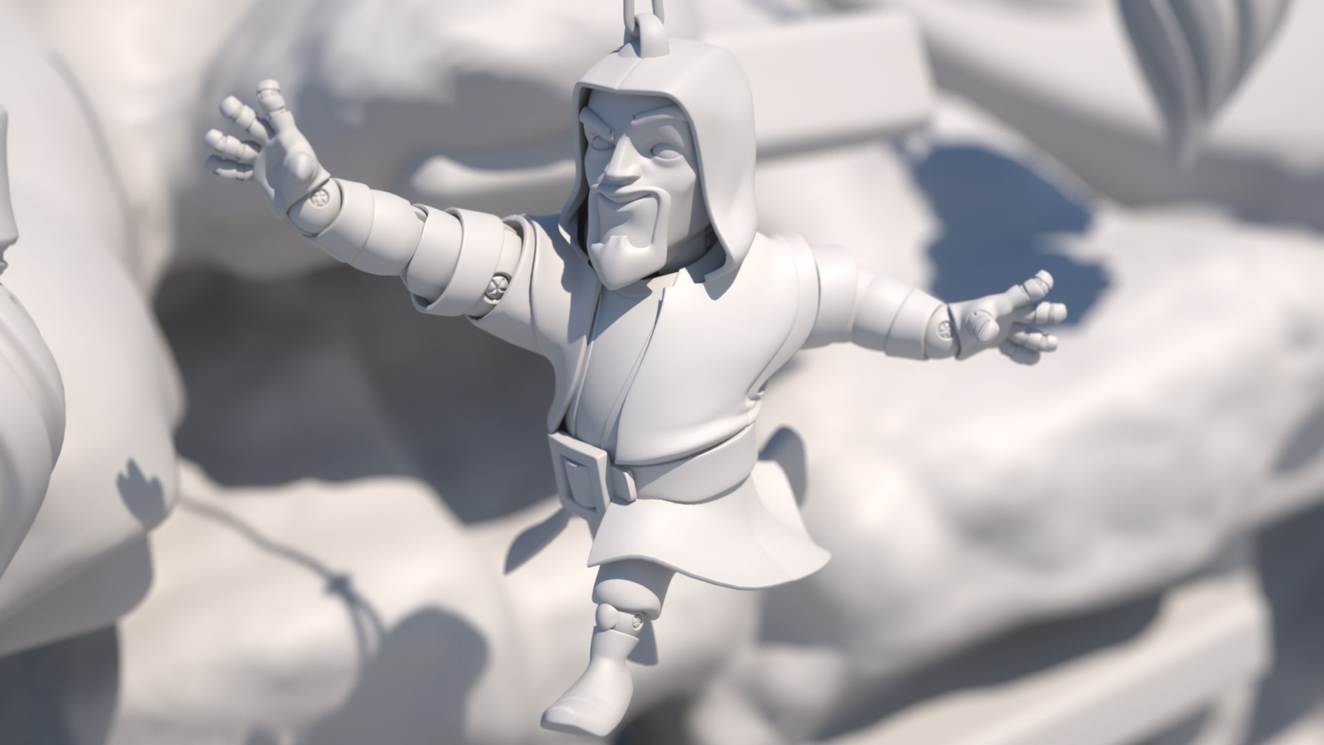 The Clashmas Tree - 3DS Max Figures for Clash of Clans