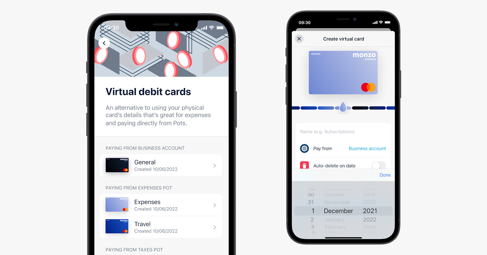Virtual Cards- A new feature for Monzo Business Pro