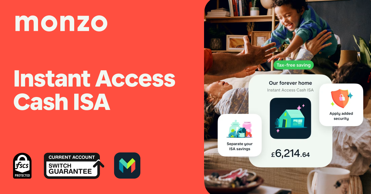 Instant Access Cash ISA | Monzo