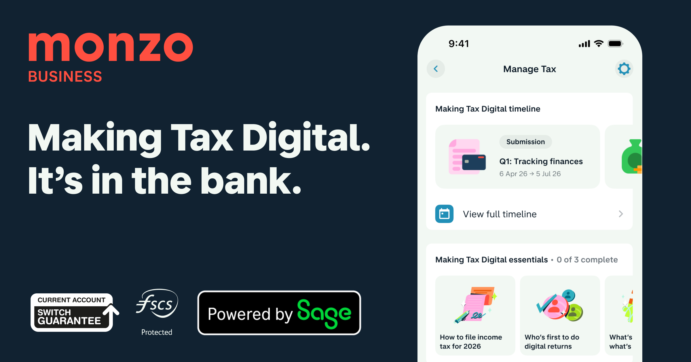 Free MTD Software for Sole traders and Landlords | Monzo