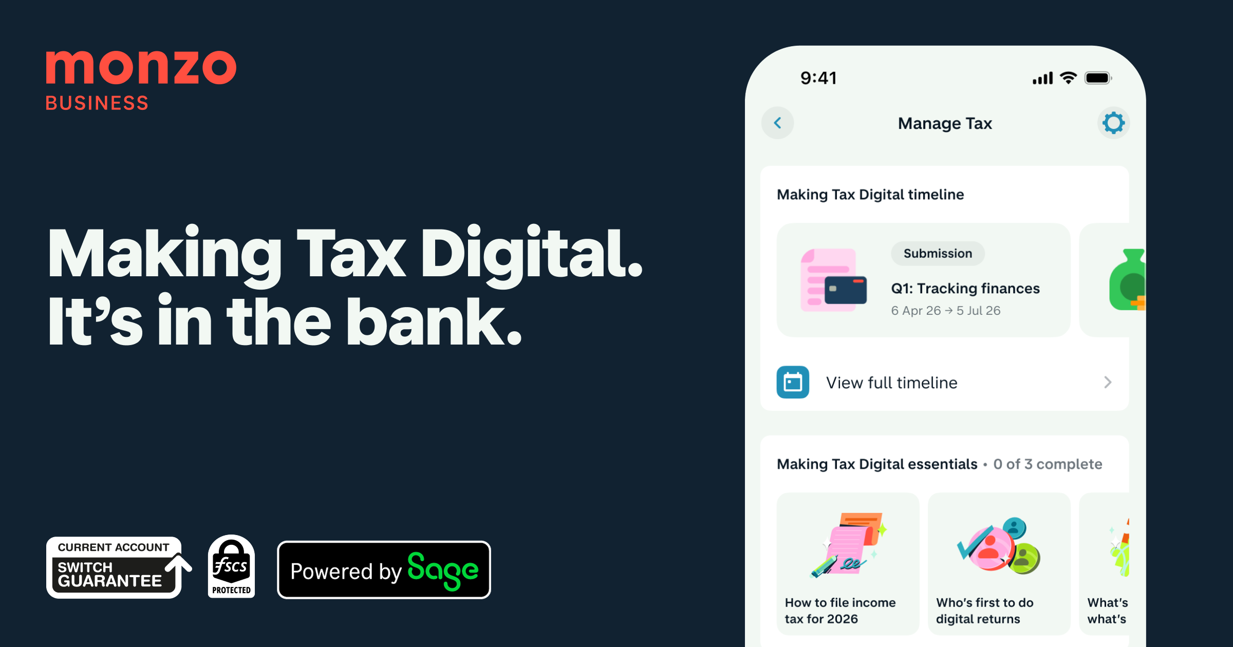 Free MTD Software for Sole traders and Landlords | Monzo