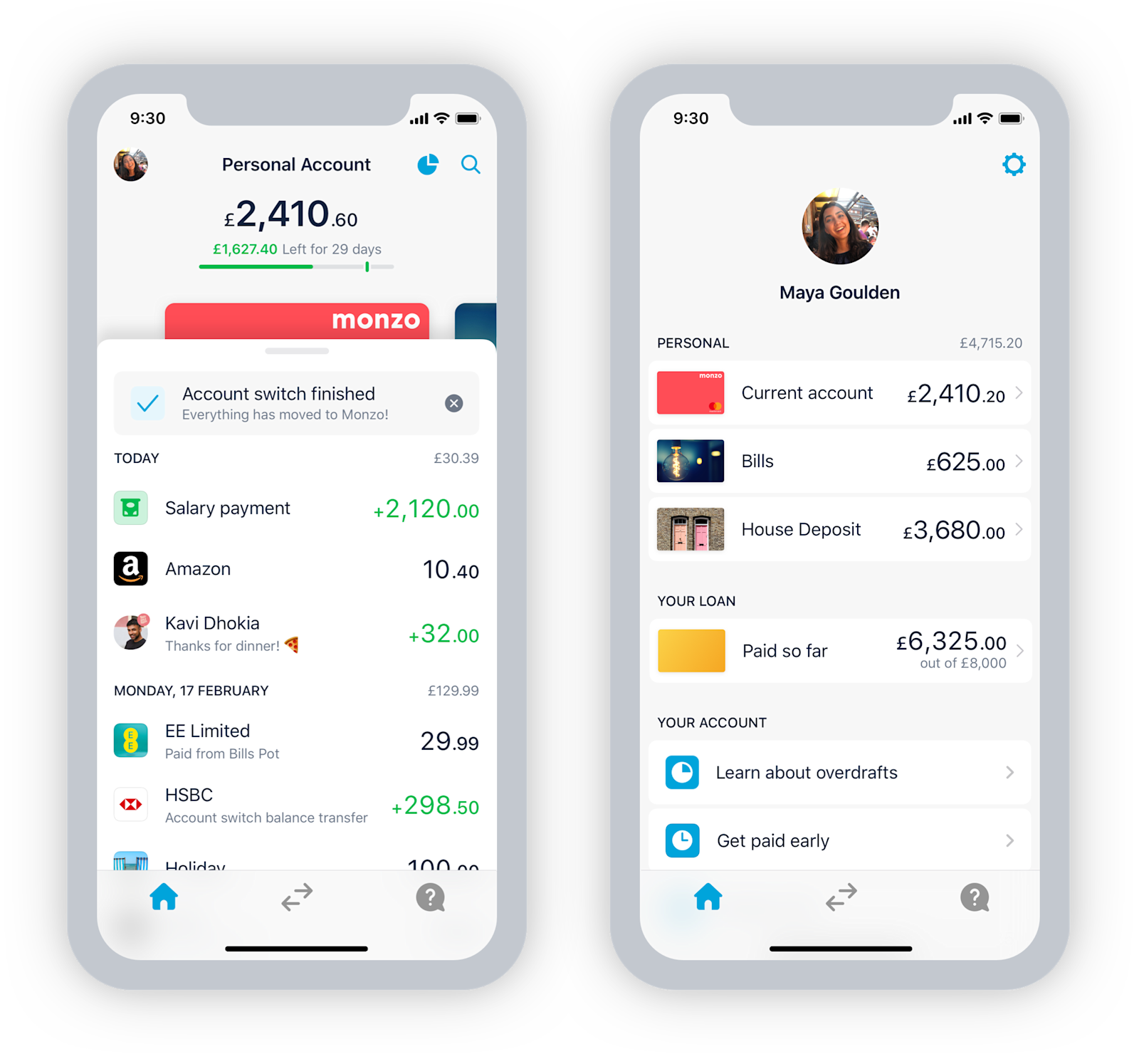 The Monzo app is changing: we've had a makeover
