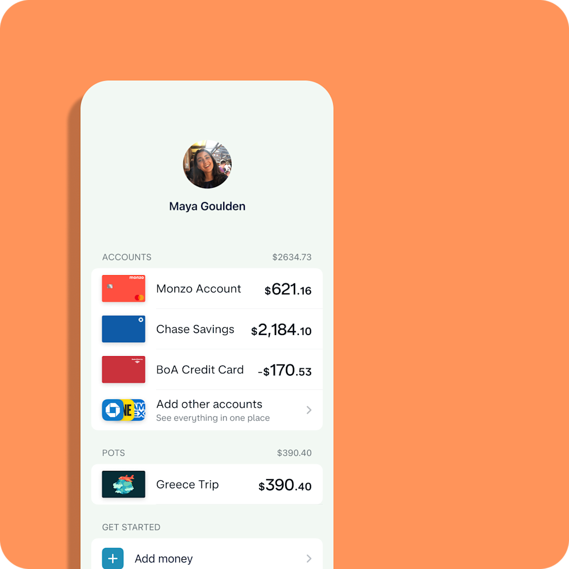 Personal Accounts | Monzo