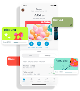 Saving With Monzo Grow Your Savings With Monzo Saving Pots