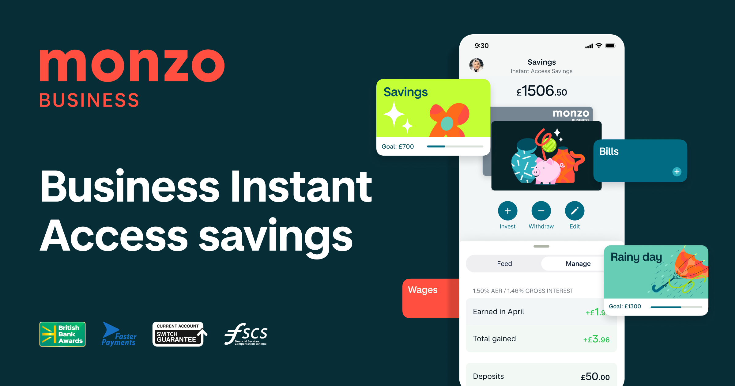 Business Instant Access Savings are here 🎉