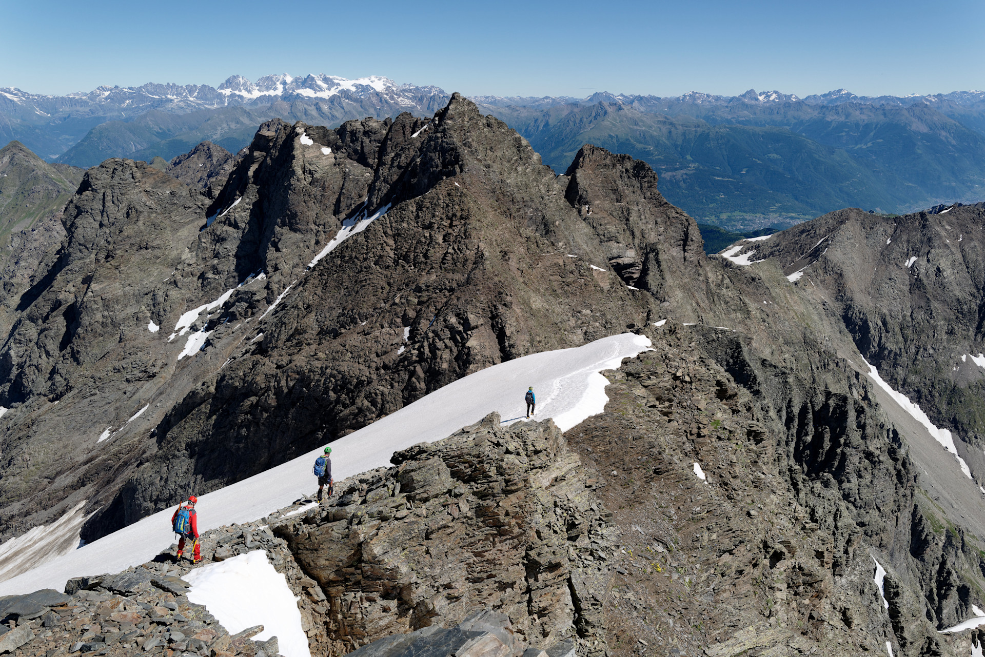 Pizzo Redorta da Fiumenero | Signalkuppe