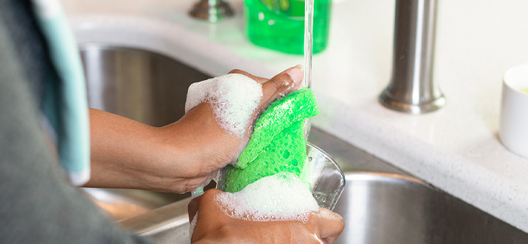 Washing Dishes By Hand