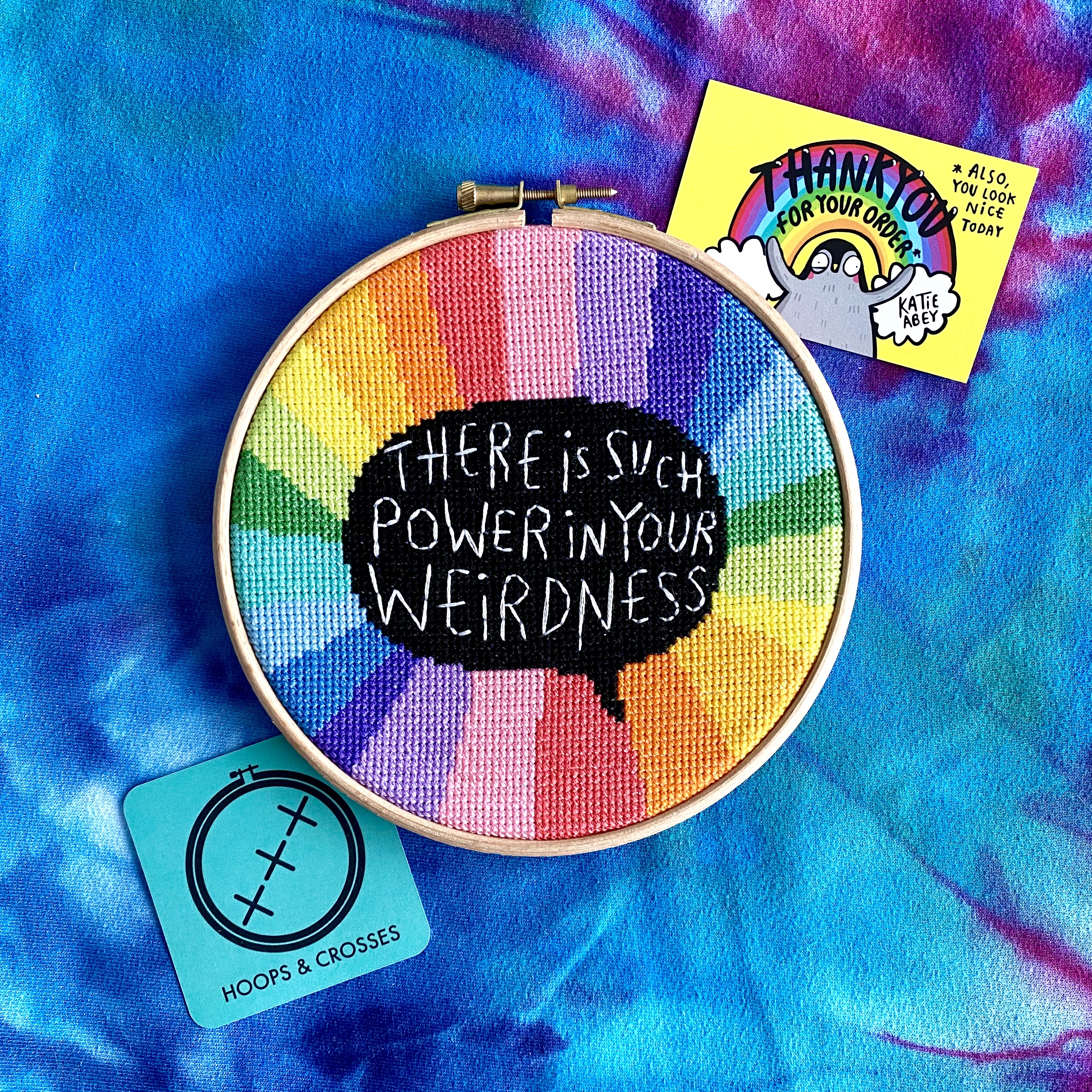 Power - Pattern Only | Hoops and Crosses