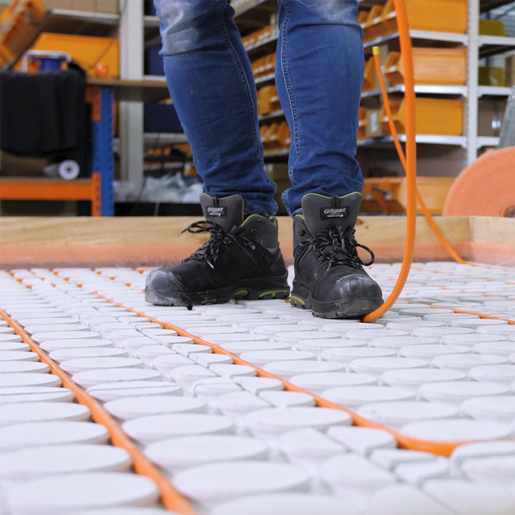 Variokomp vloerverwarming: de slimme combinatie legpatronen | Warmteservice