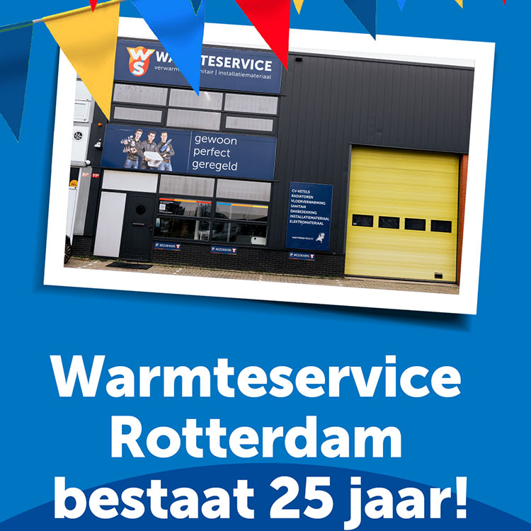 Warmteservice al 25 jaar een begrip in Rotterdam | Warmteservice