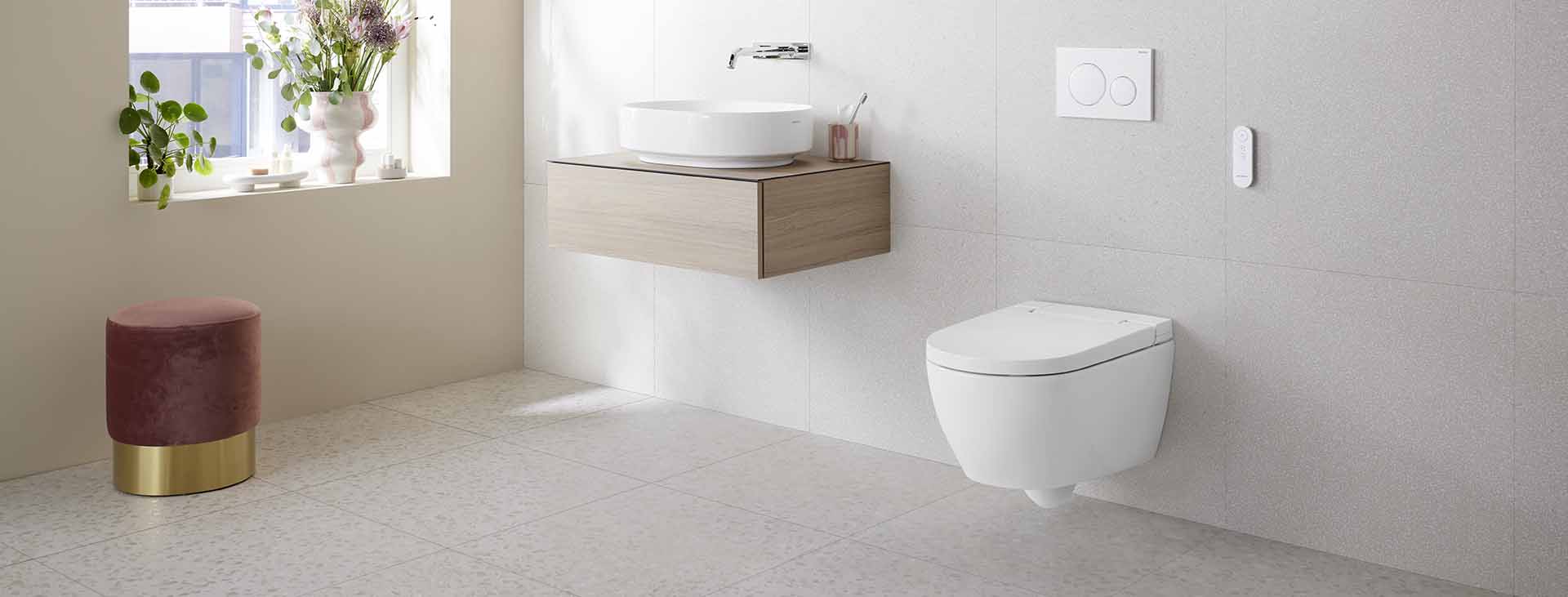 De nieuwe, betaalbare Geberit AquaClean Alba douche-wc | Warmteservice