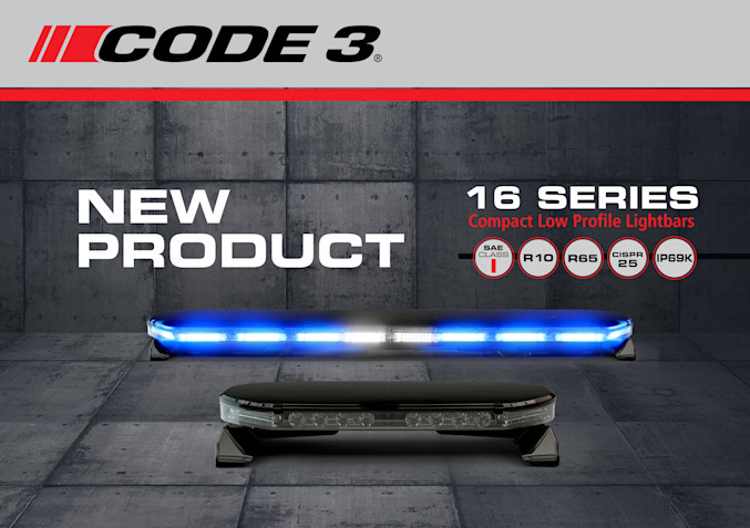 Code 3 Launches New 16 Series - Code 3