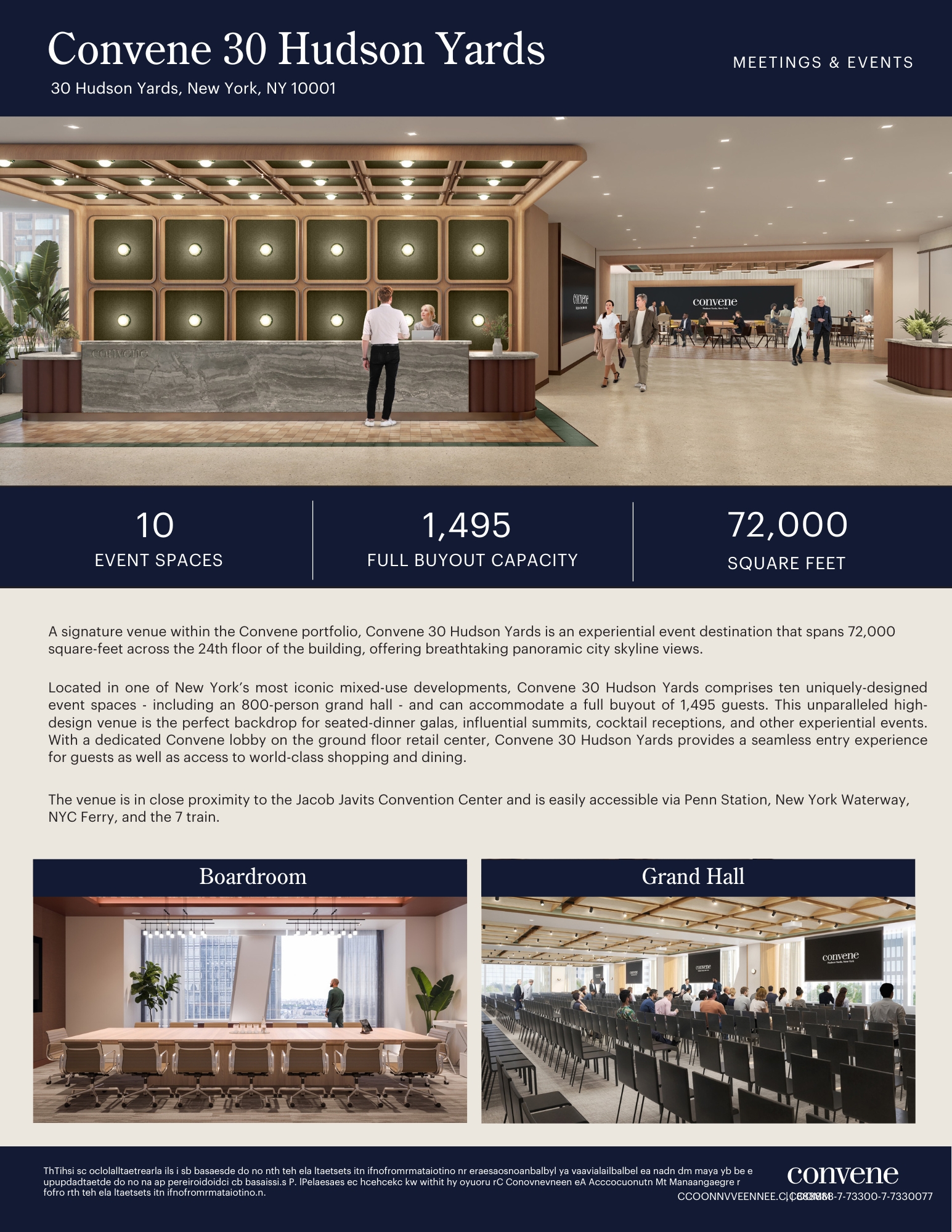 Convene 30 Hudson Yards | Premiere Meeting & Event Venue | Opening ...