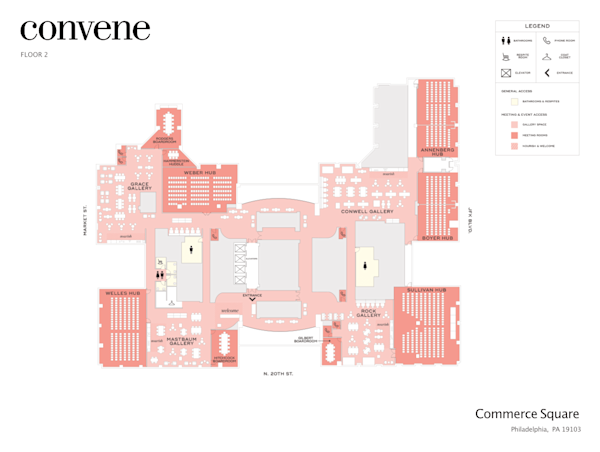 Commerce Two Commerce Square | Versatile Meeting & Event Spaces In ...