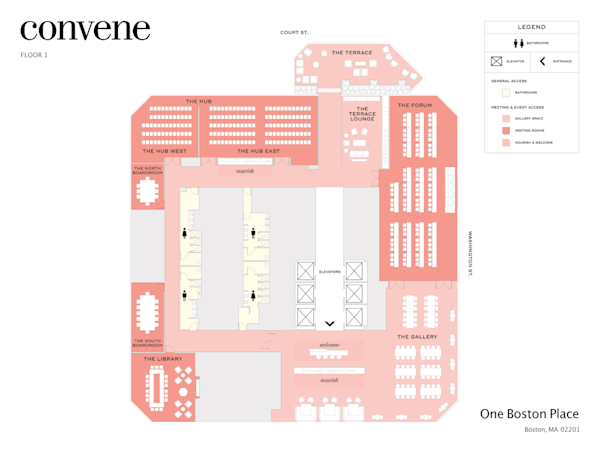 Convene One Boston Place | Convenient Meeting & Event Venues In Boston ...