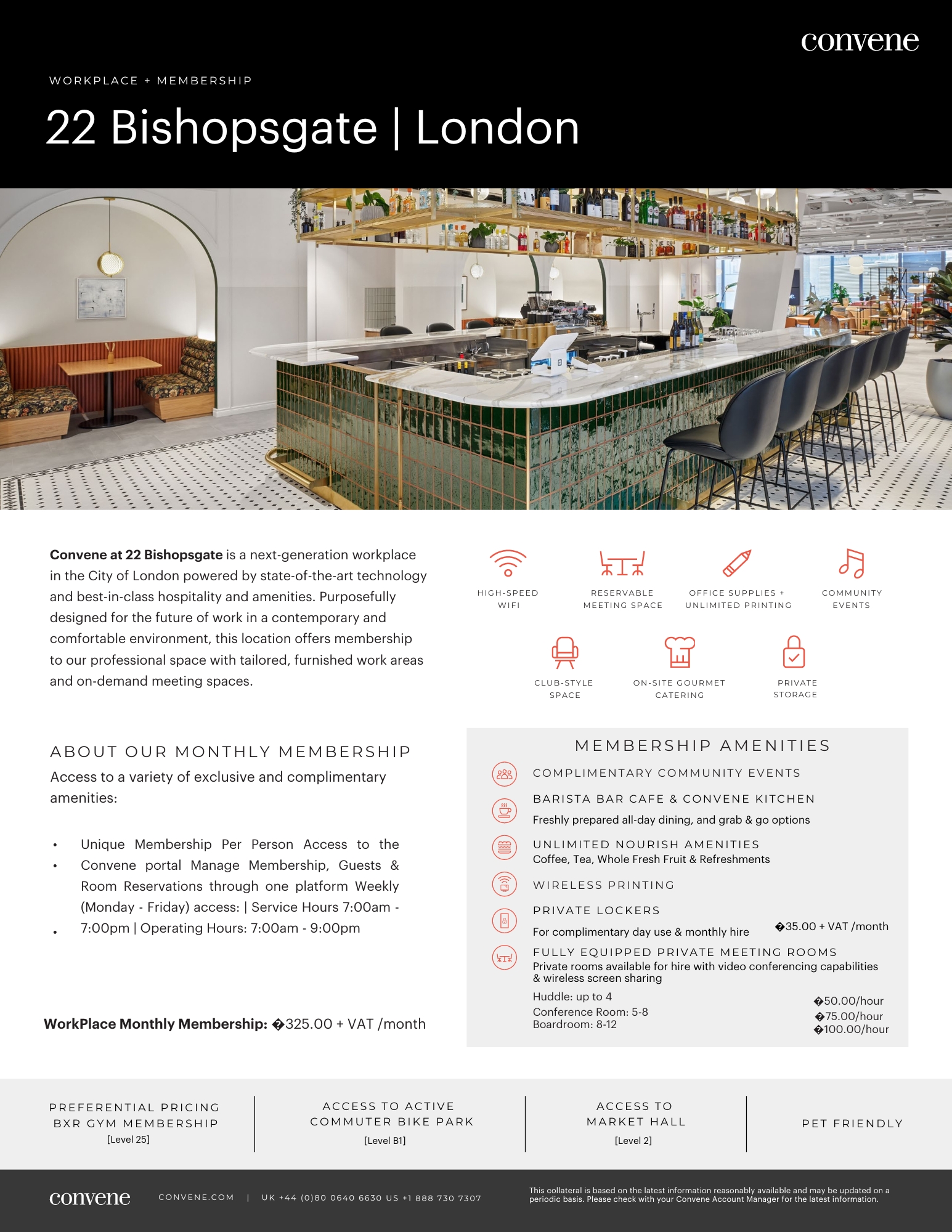 22 Bishopsgate | World-Class Meeting, Event & Office Spaces | Convene