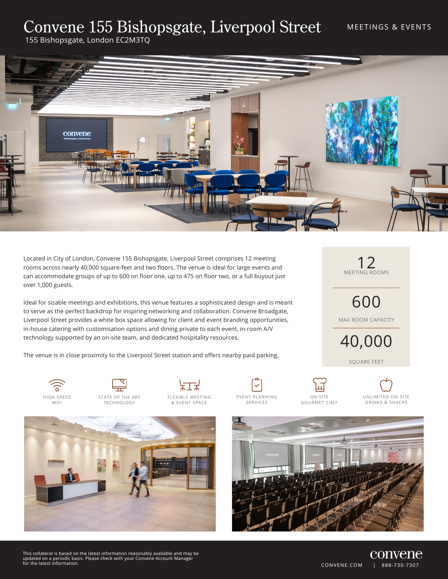 Convene | Stylish London Conference & Meeting Venue for Hire