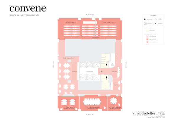 Club 75 | Midtown Manhattan's Premier Work & Social Club At Rockefeller ...